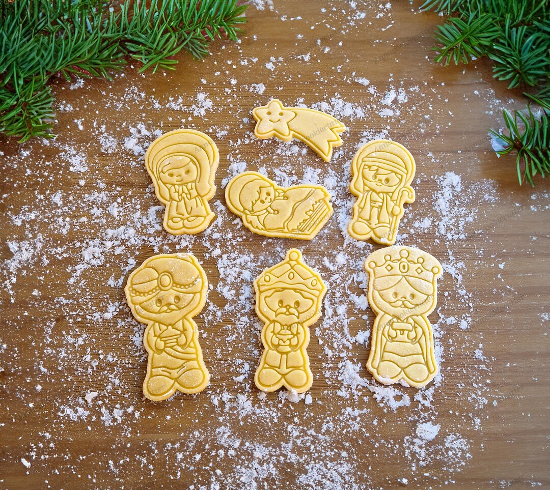 Nativity Scene Cookie Cutter - Festive Baking Tool for Holiday Treats ...