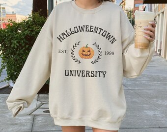 Halloweentown University Sweatshirt Halloween Shirt - Etsy
