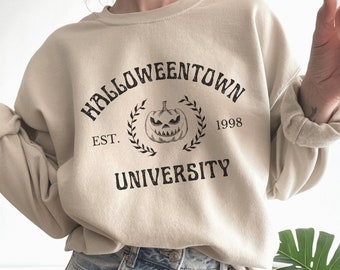 Halloweentown University Sweatshirt Halloween Shirt - Etsy