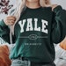 Yale Sweatshirt, Yale University Sweater, Yale School Crewneck, Preppy ...