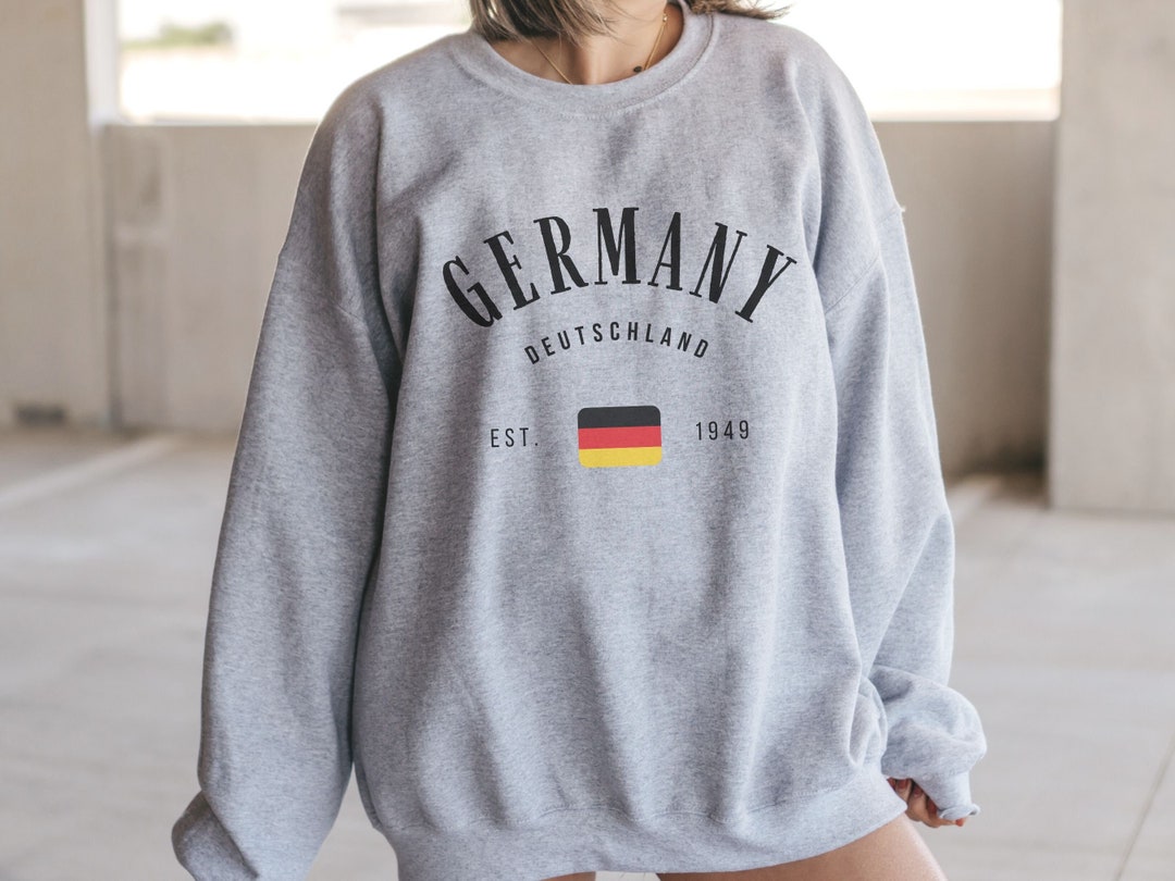 Germany Sweatshirt Deutschland Shirt Berlin Crewneck Women Sweater ...