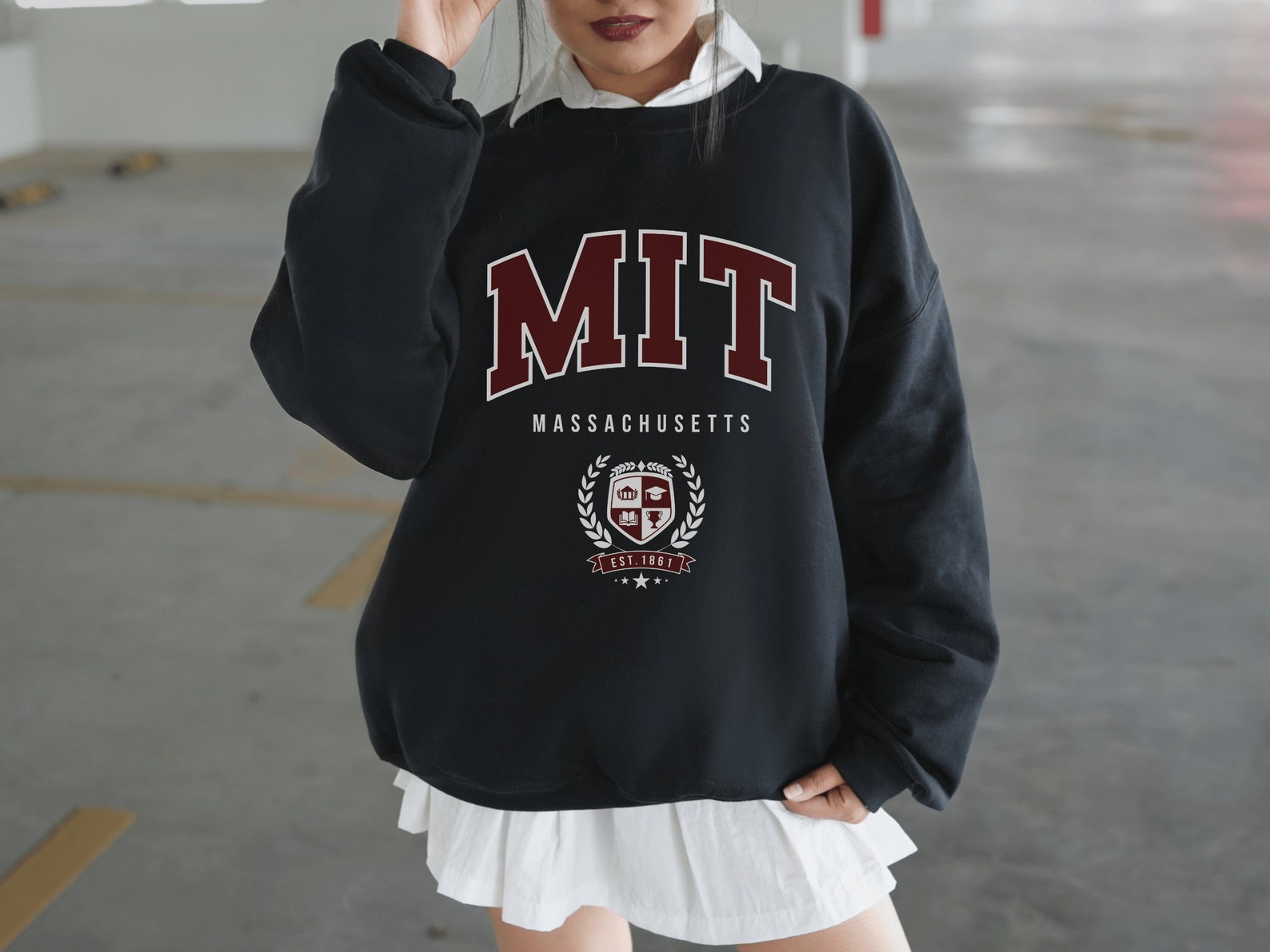 MIT Sweatshirt Institute of Technology University Hoodie - Etsy