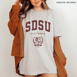 SDSU Shirt San Diego State University Tshirt Alumni Crewneck California ...