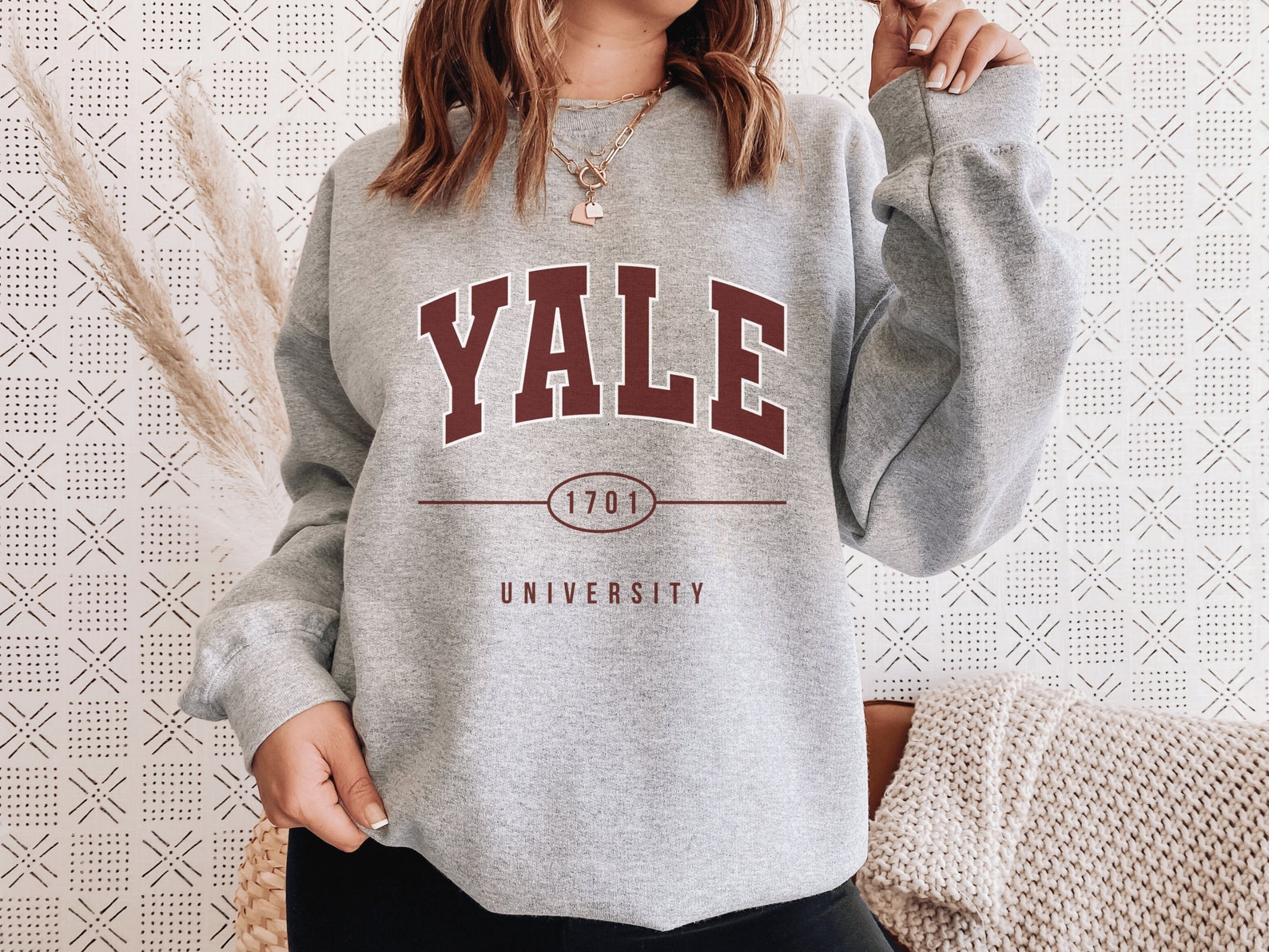 Yale Sweatshirt Yale University Sweater Yale School - Etsy