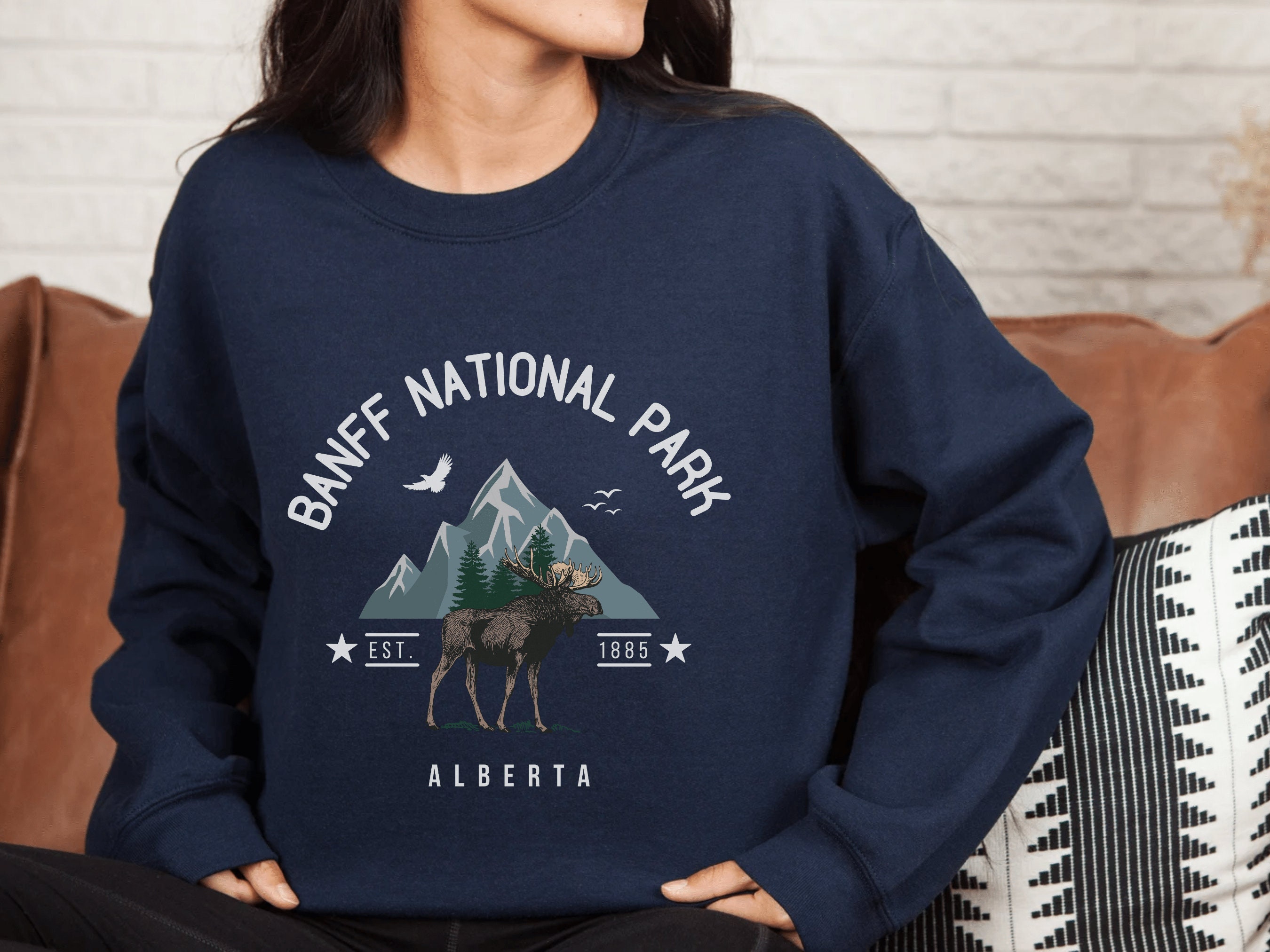 Banff National Park Sweatshirt Banff Sweater Alberta Rocky | Etsy