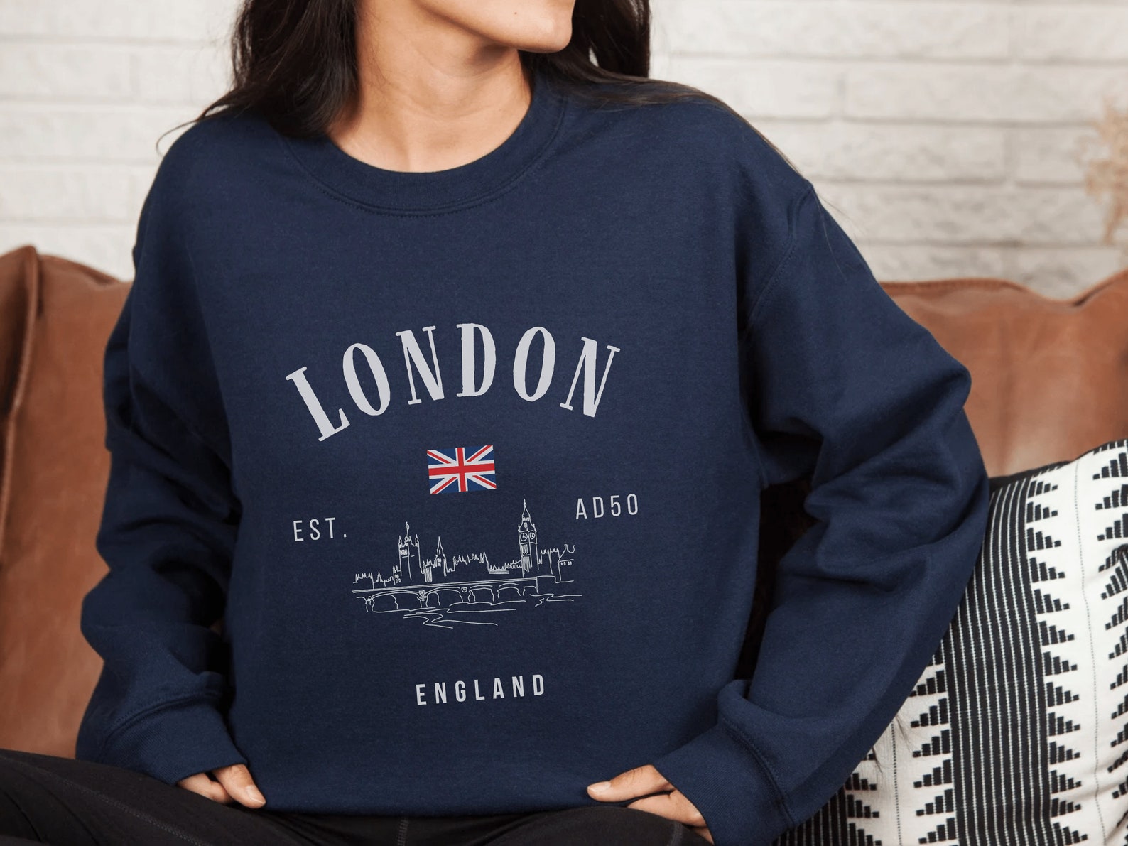 London Sweatshirt England Sweater UK Pullover Hoodie Unisex - Etsy