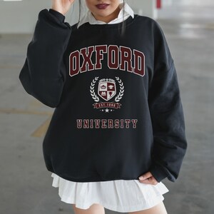 Oxford University Sweatshirt Alumni Sweater Grad Student Shirt College ...