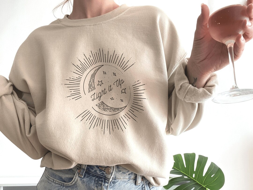 Acotar Sweatshirt Light It up Sweater Crescent City Sarah J Maas Merch ...