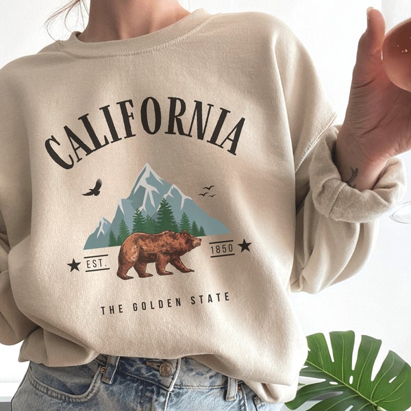 California Hoodie - Etsy