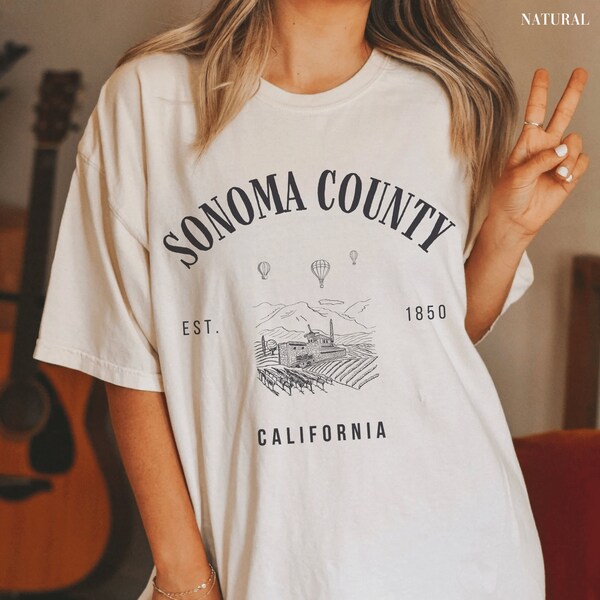 Sonoma County Shirt - Etsy