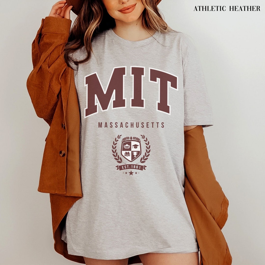 MIT Shirt Institute of Technology Alumni Crewneck University Clothing ...