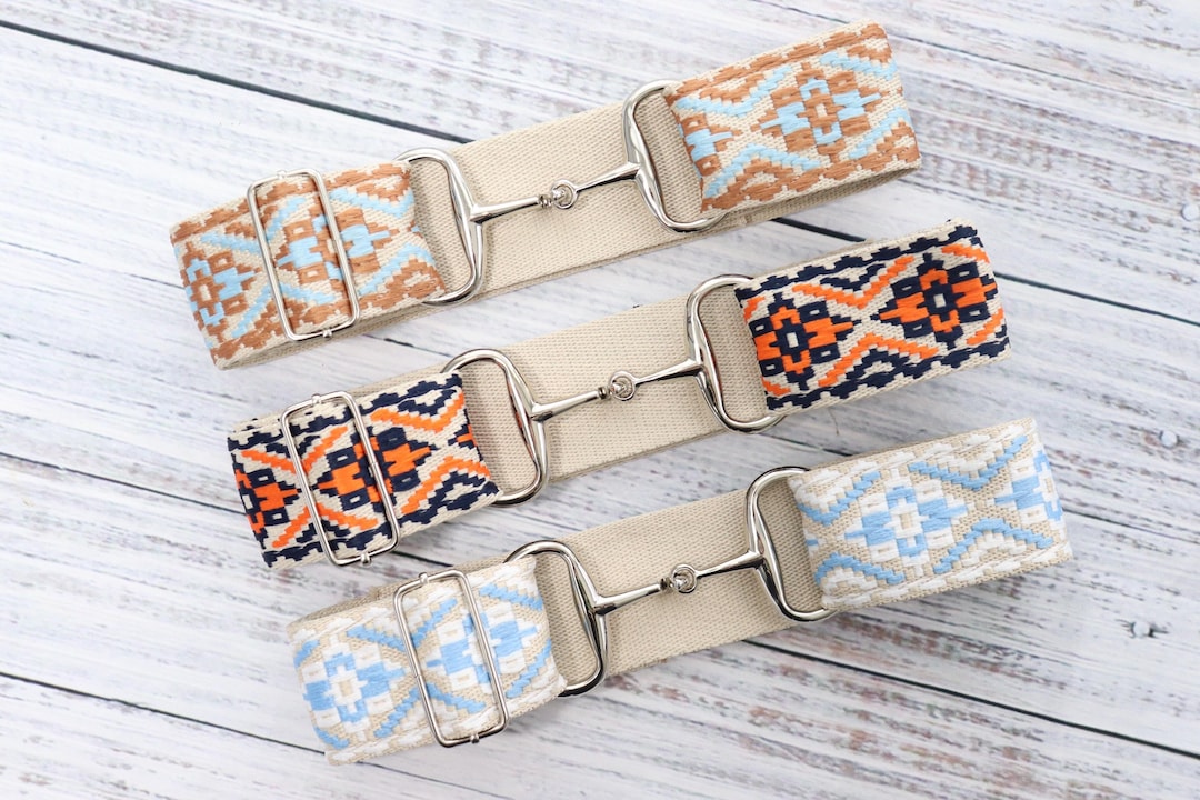 Western Inspired 2 Inch Woven Snaffle Bit Belt. - Etsy