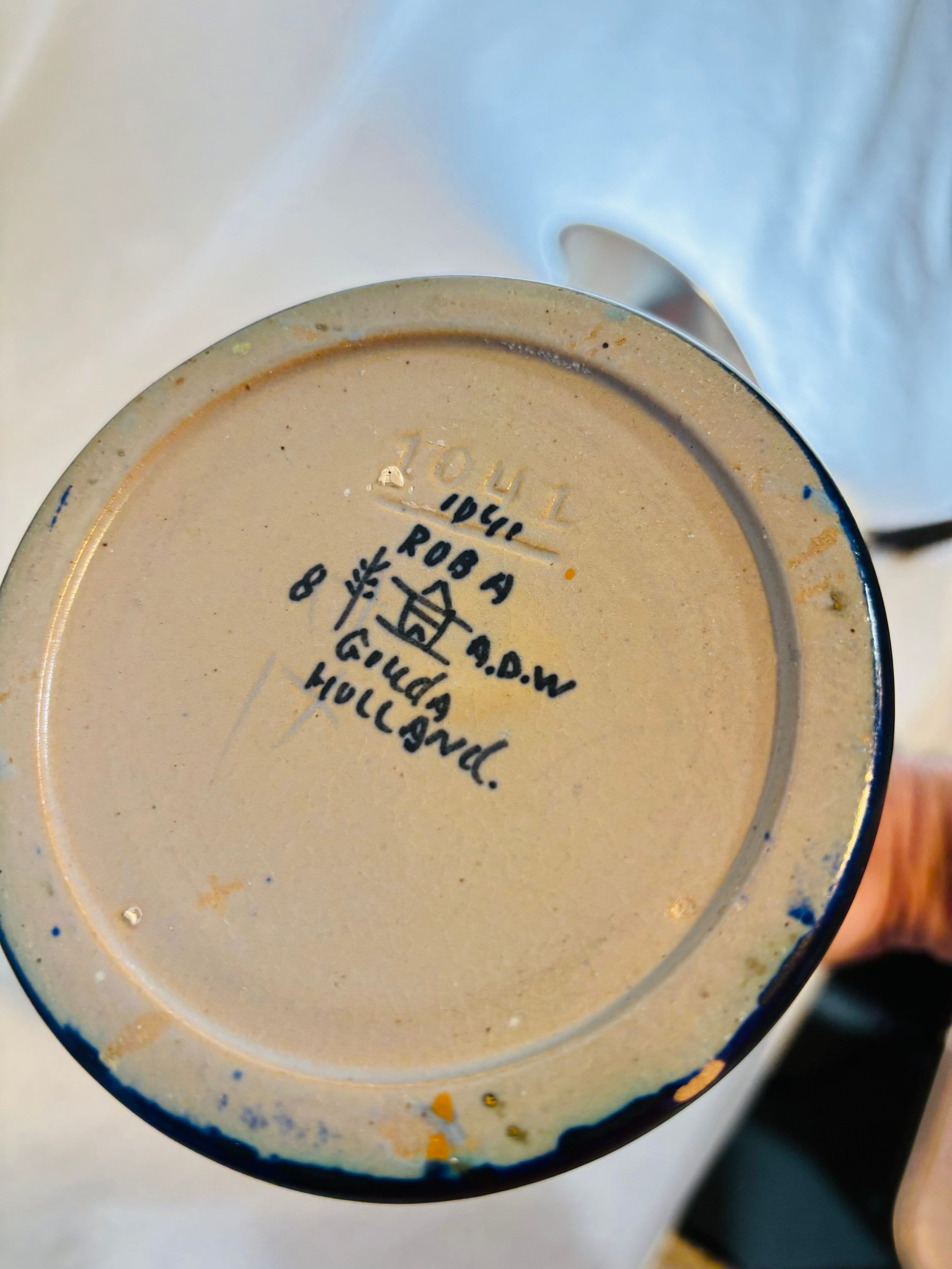 Gouda Holland Pottery : Candle Lantern C. 1921 - Etsy