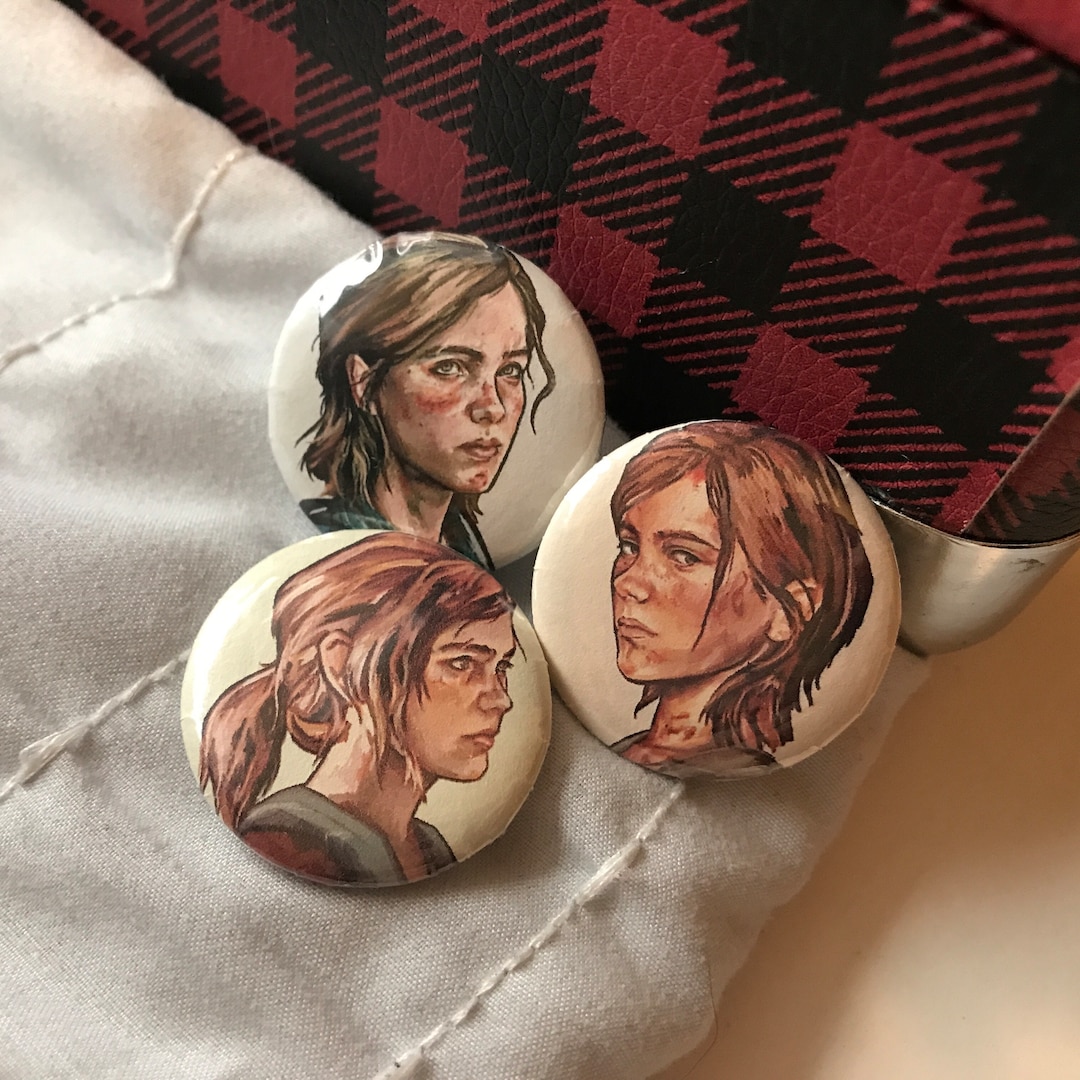 The Last of Us Pin Button Set Ellie Williams From Part 1 - Etsy