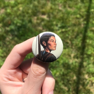 The Last of Us Button Pins Abby and Lev From Part 2 1.25in Button Pins ...