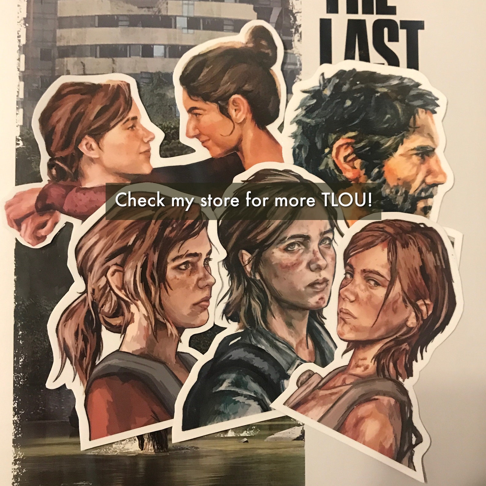 The Last of Us Pin Button Set Ellie Williams From Part 1 - Etsy