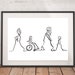 DIVERSITY Minimalist Line Drawing | Modern Wall Art Decor | Art Print ...