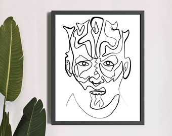 DIVERSITY Minimalist Line Drawing Modern Wall Art Decor - Etsy