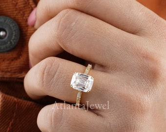 Ashoka Cut Ring - Etsy