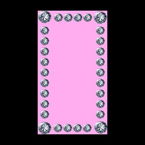 Animated Rhinestone Border | 5 MP4 Overlays for Reels and Shorts ...