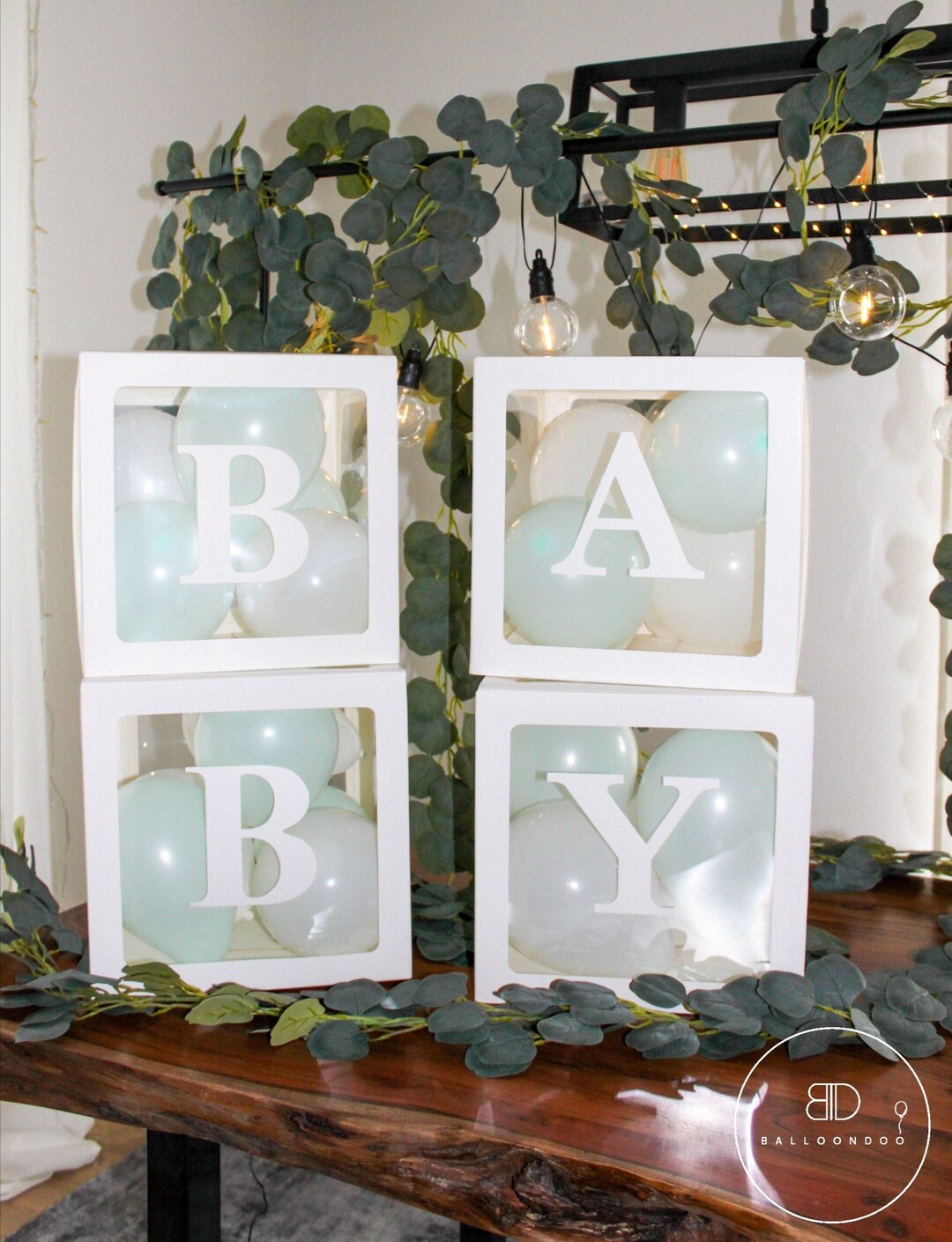 Balloon Boxes Letter Boxes Balloon Letter Boxes Personalized Boxes Baby ...