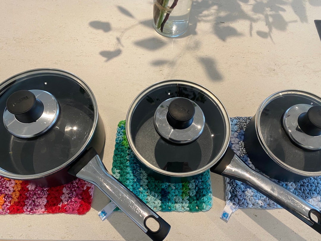 Crocheted Pan Dividers or Pot Stands - Etsy