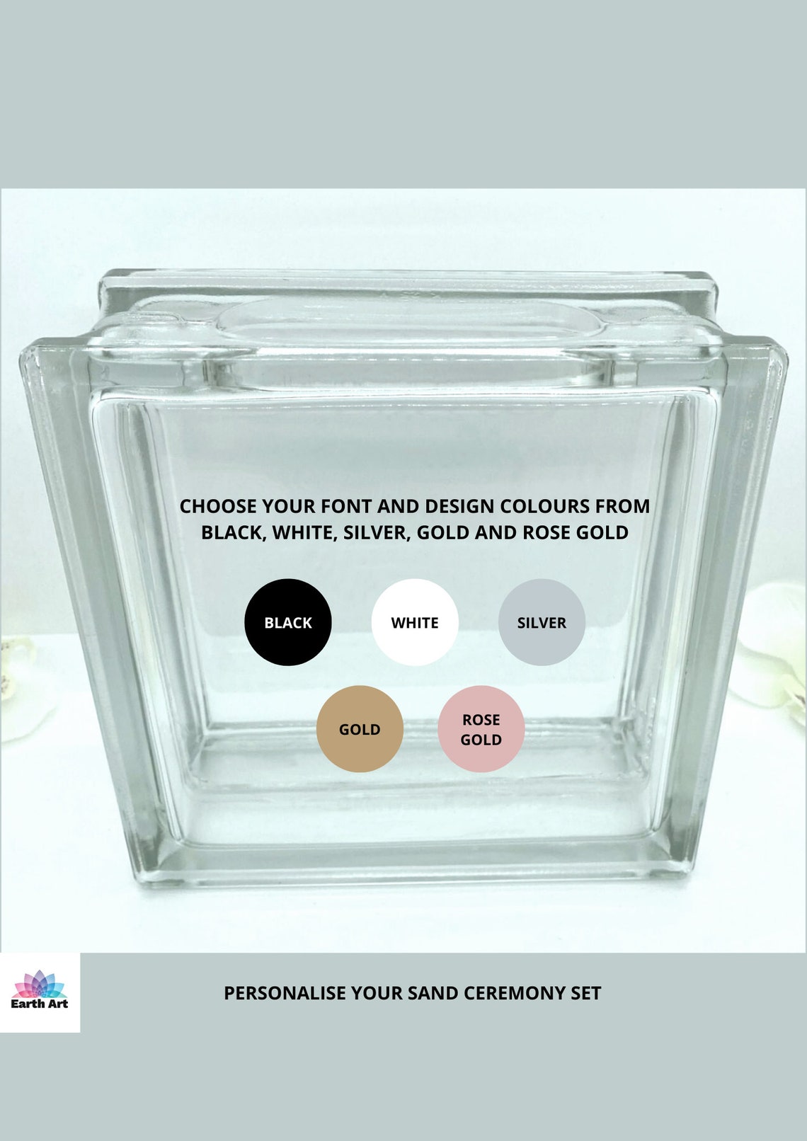 Wedding Sand Ceremony Set / Glass Vase / Blended Family / - Etsy