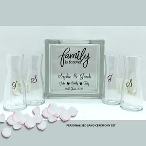 Sand Ceremony Set / Wedding Unity Set / Blended Family / Unity Sand ...