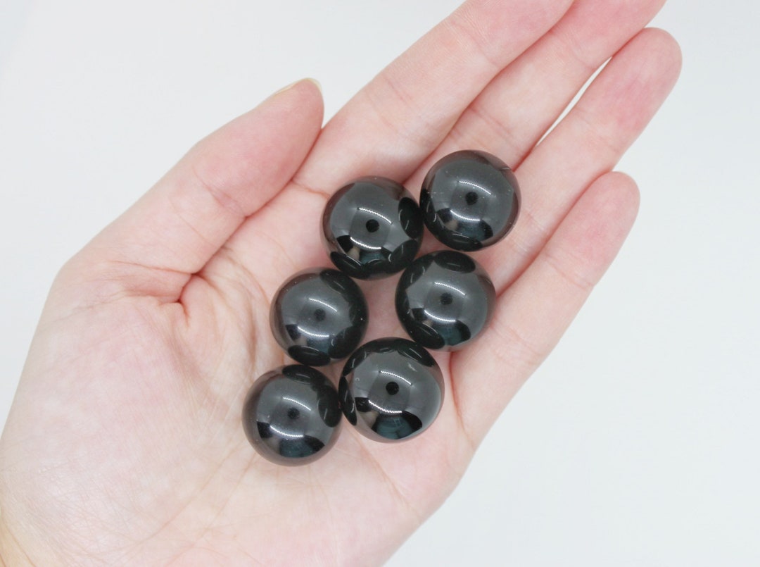 Mini* Black Obsidian Sphere, Crystal Sphere, Mini Spheres, Crystal ...