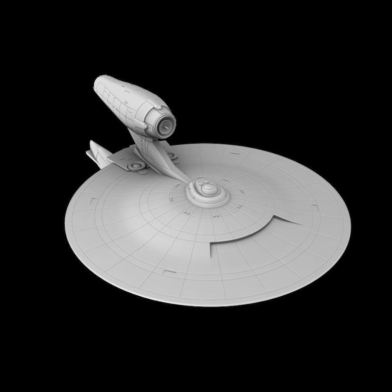 Robau Class Starship 3D File (STL) - Etsy