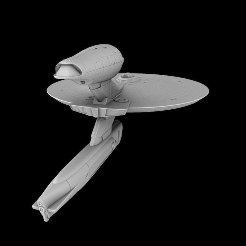 Robau Class Starship 3D File (STL) - Etsy