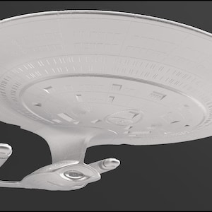 Galaxy Class Starship 3D File (STL) - Etsy