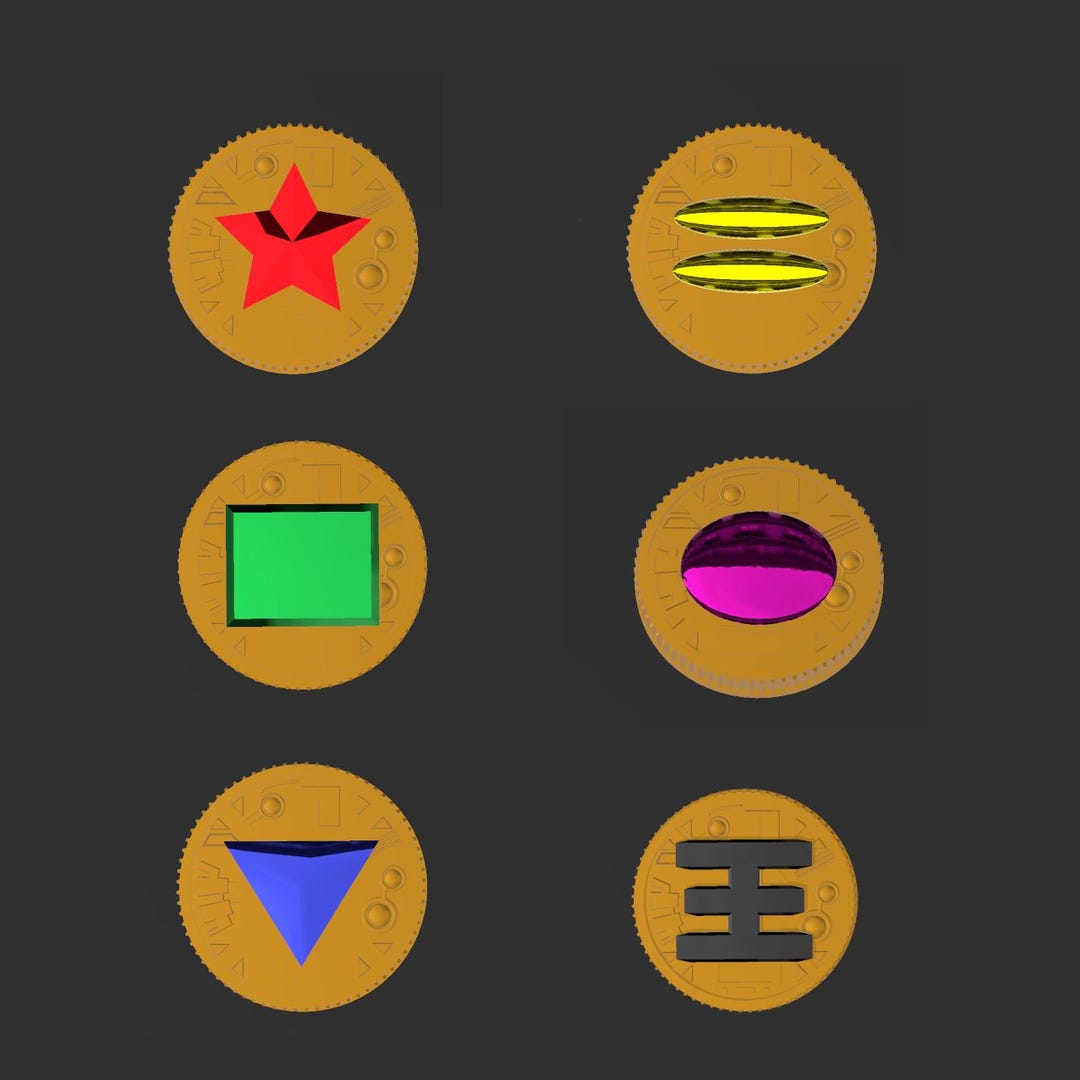 Zeo Power Coins for Legacy Morpher - Etsy