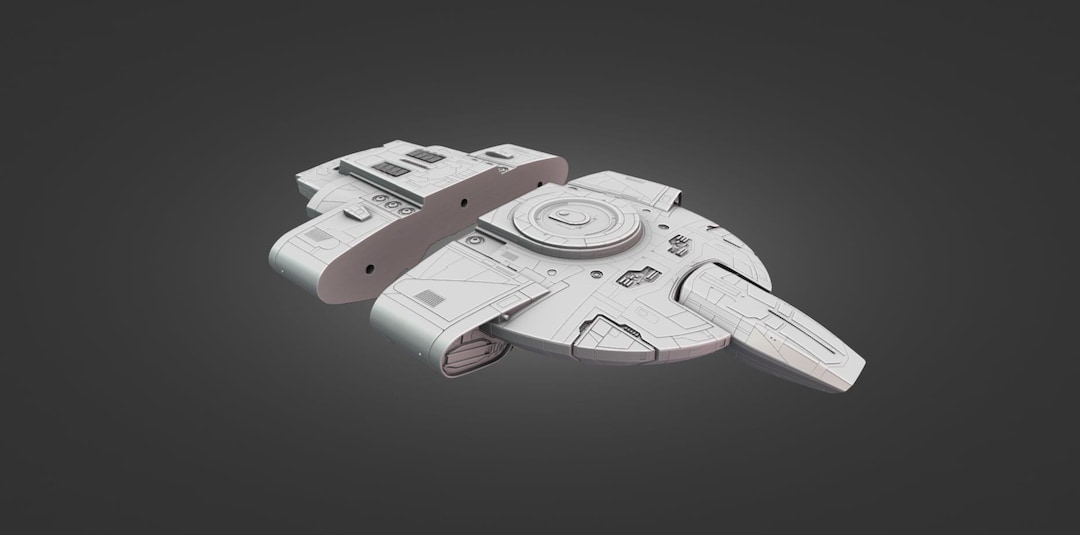 Defiant Class 1/1400 Scale Model Kit 3D File (STL) - Etsy