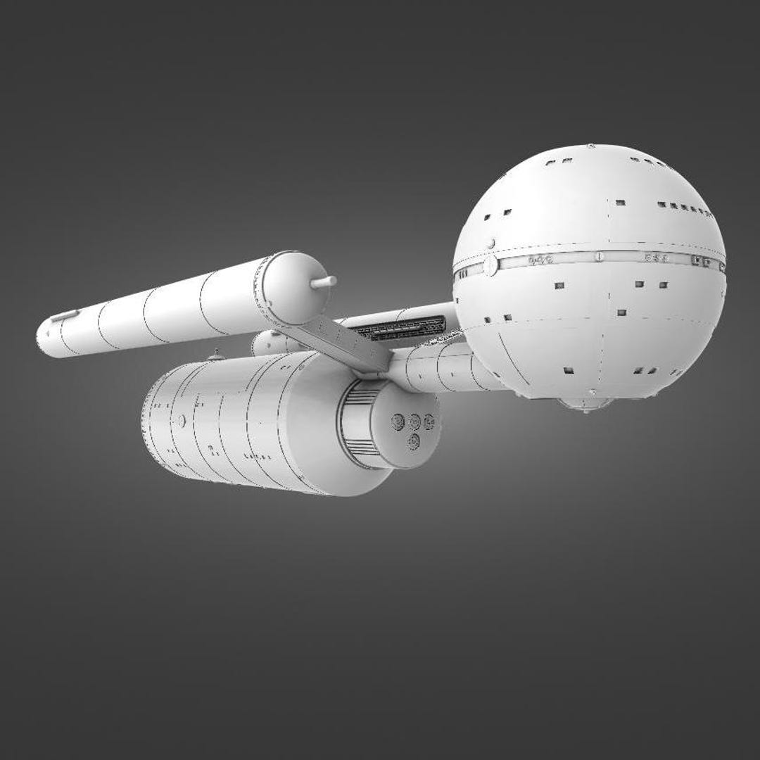 Daedalus Class Starship 3D File (STL) - Etsy