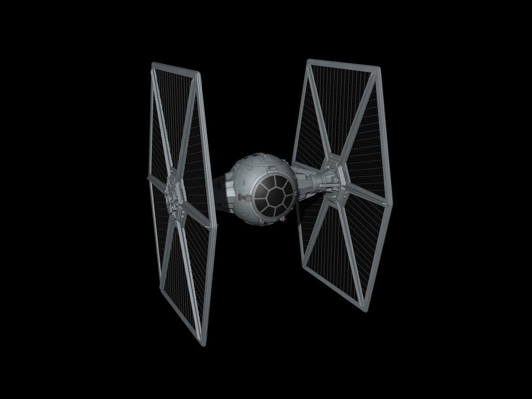 Tie Fighter 3D File (STL) - Etsy