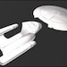 Galaxy Class Starship 3D File (STL) - Etsy