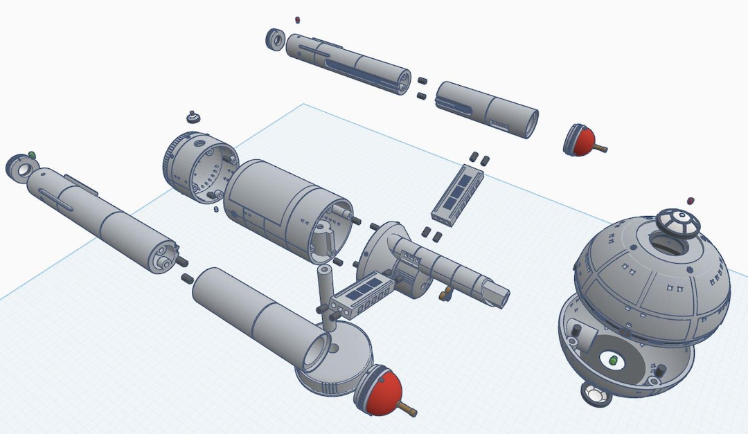 Daedalus Class Kit 1/350 Scale 3D File (STL) - Etsy