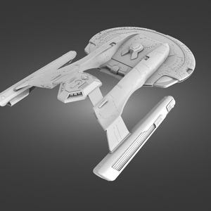 Akira Class Starship 3D File (STL) - Etsy