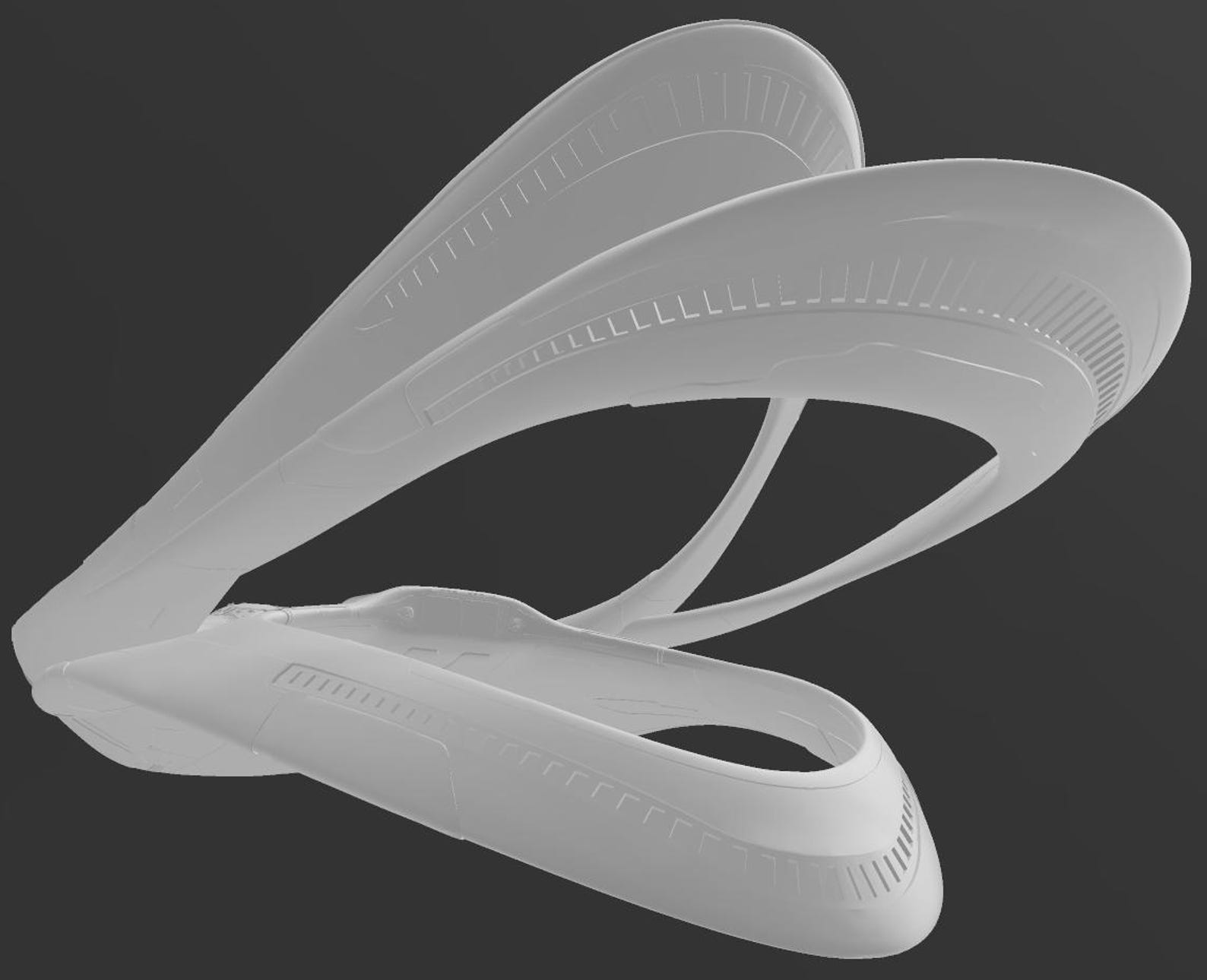 USS Orvile 3D File (STL) - Etsy