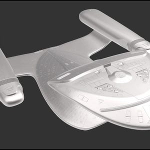 Galaxy Class Starship 3D File (STL) - Etsy