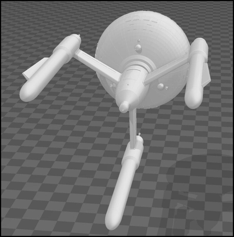 Wasp Class Starship EAS Museum 3D File STL - Etsy