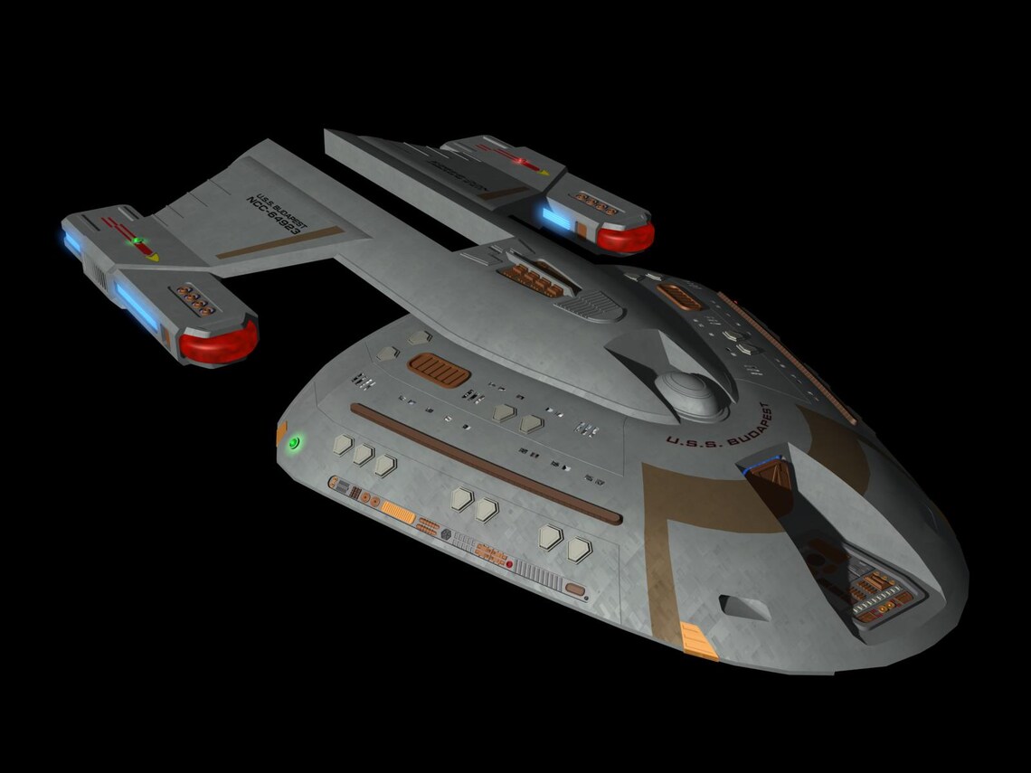 Norway Class Starship 3D File (STL) - Etsy