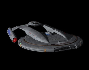 Galaxy Class Starship 3D File (STL) - Etsy