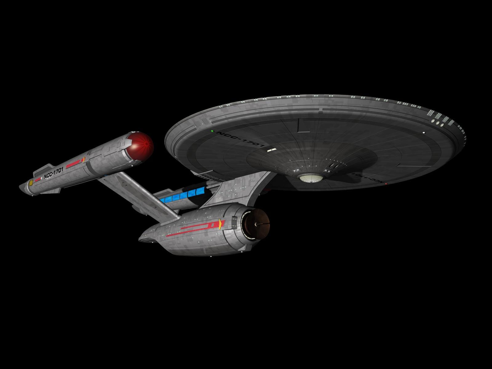 Constitution Class Starship (SNW Version) 3D File (STL) - Etsy