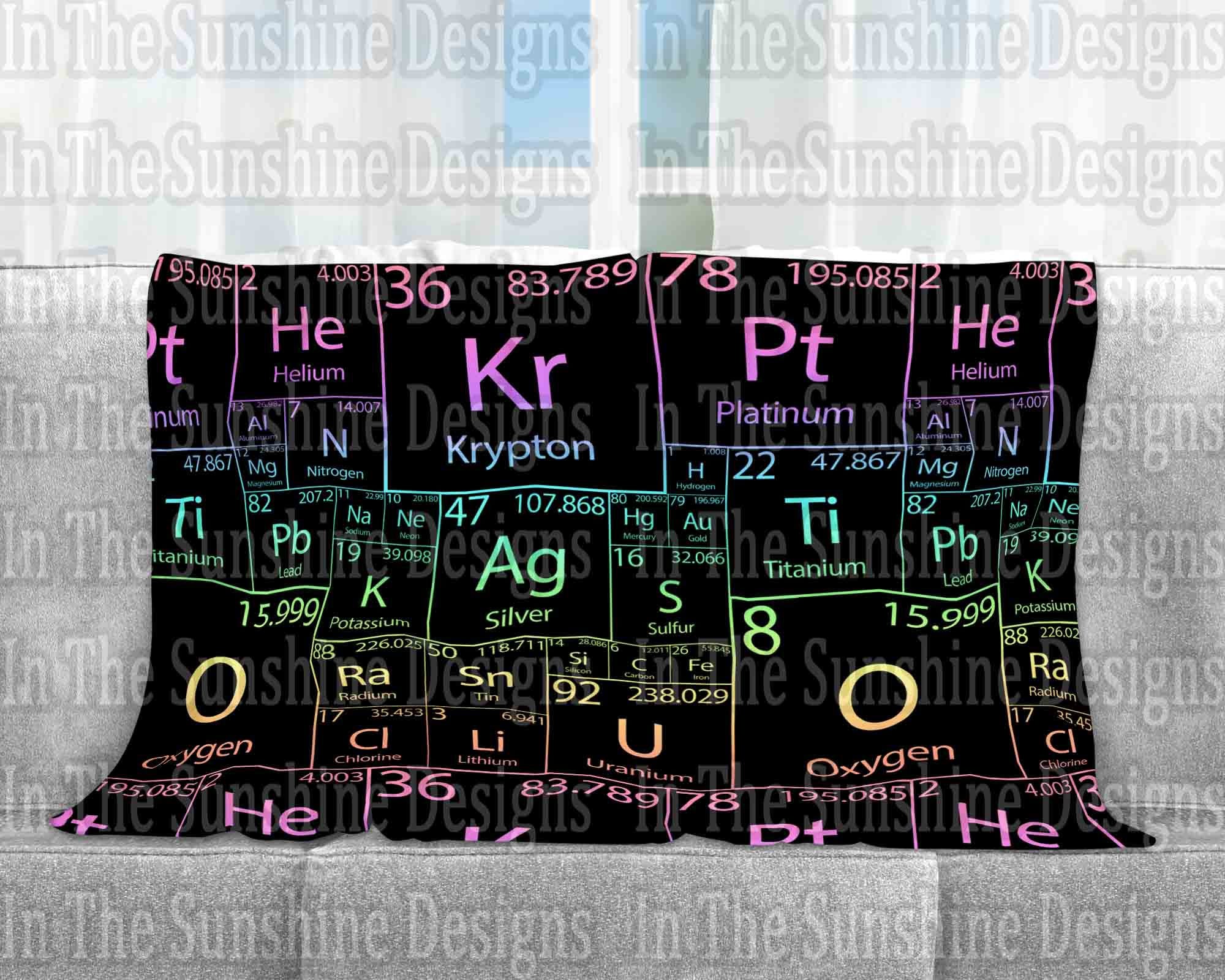 Pastel Rainbow Periodic Table Seamless File (digital Download) - Etsy