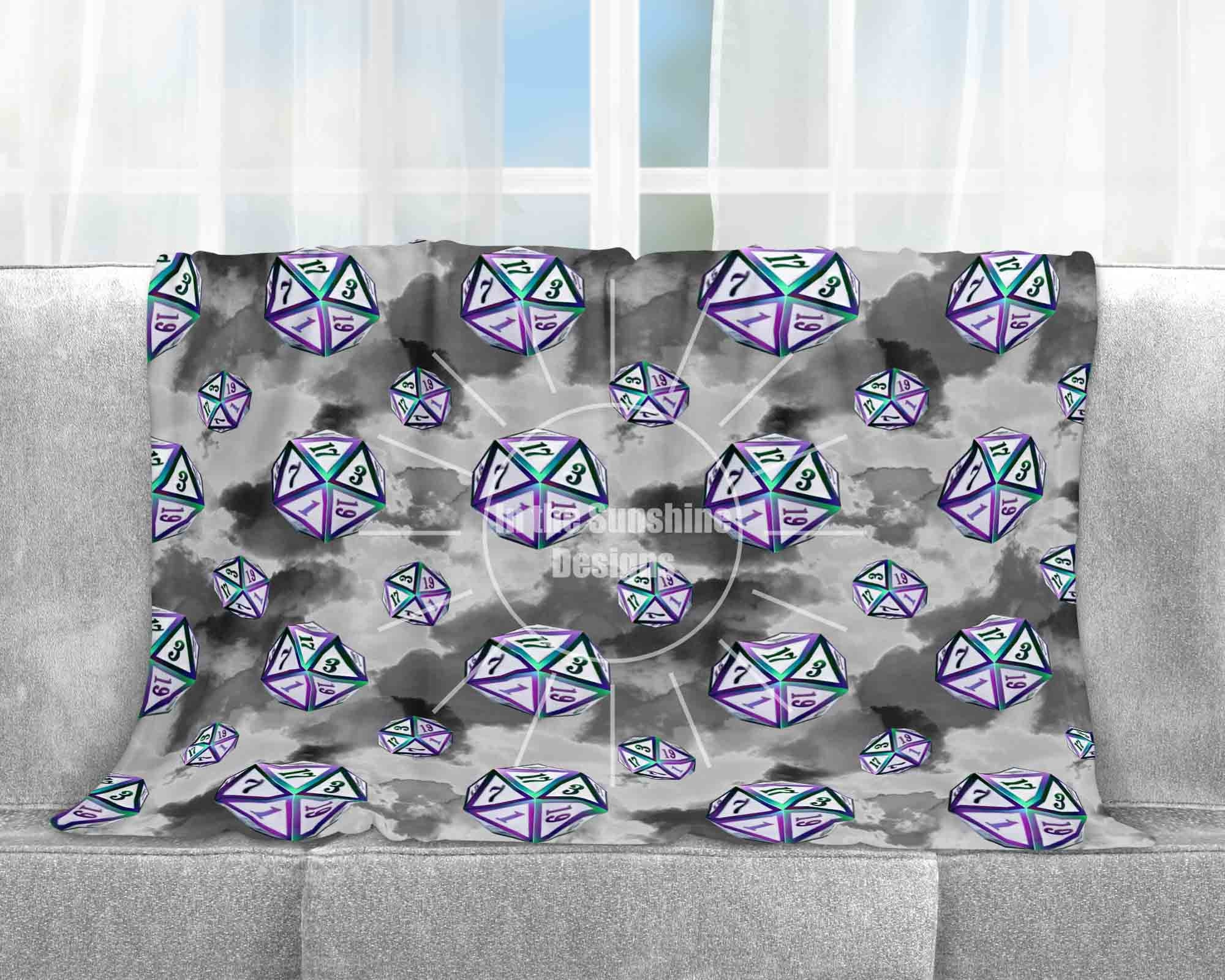 Rainbow D20 Metal Seamless File Download digitale, D&D seamless, DnD ...