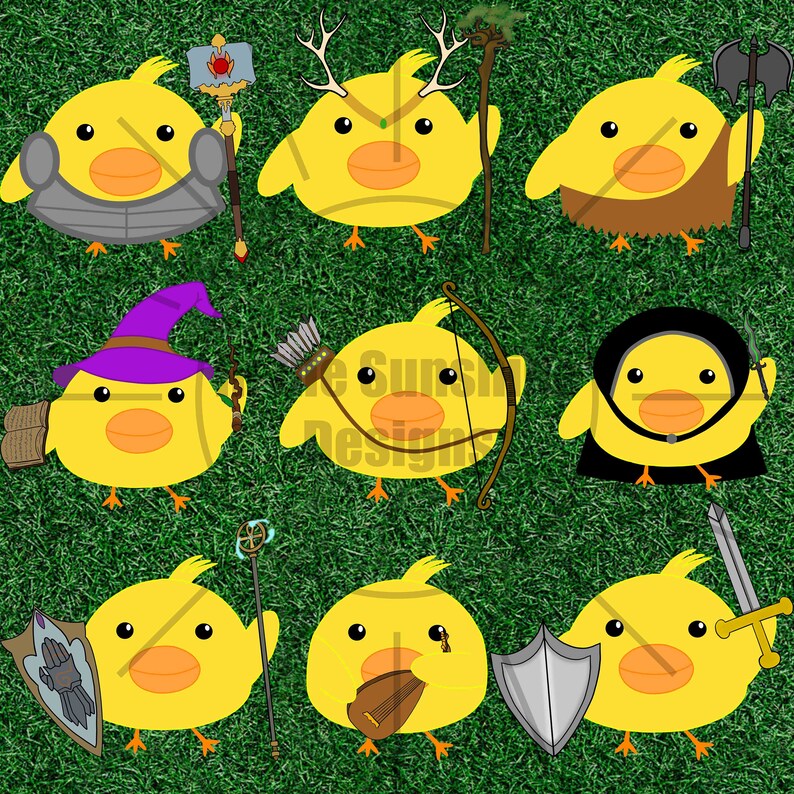 D&D Classes Chickens Png Clipart Dnd Clipart, Dungeons and Dragons ...