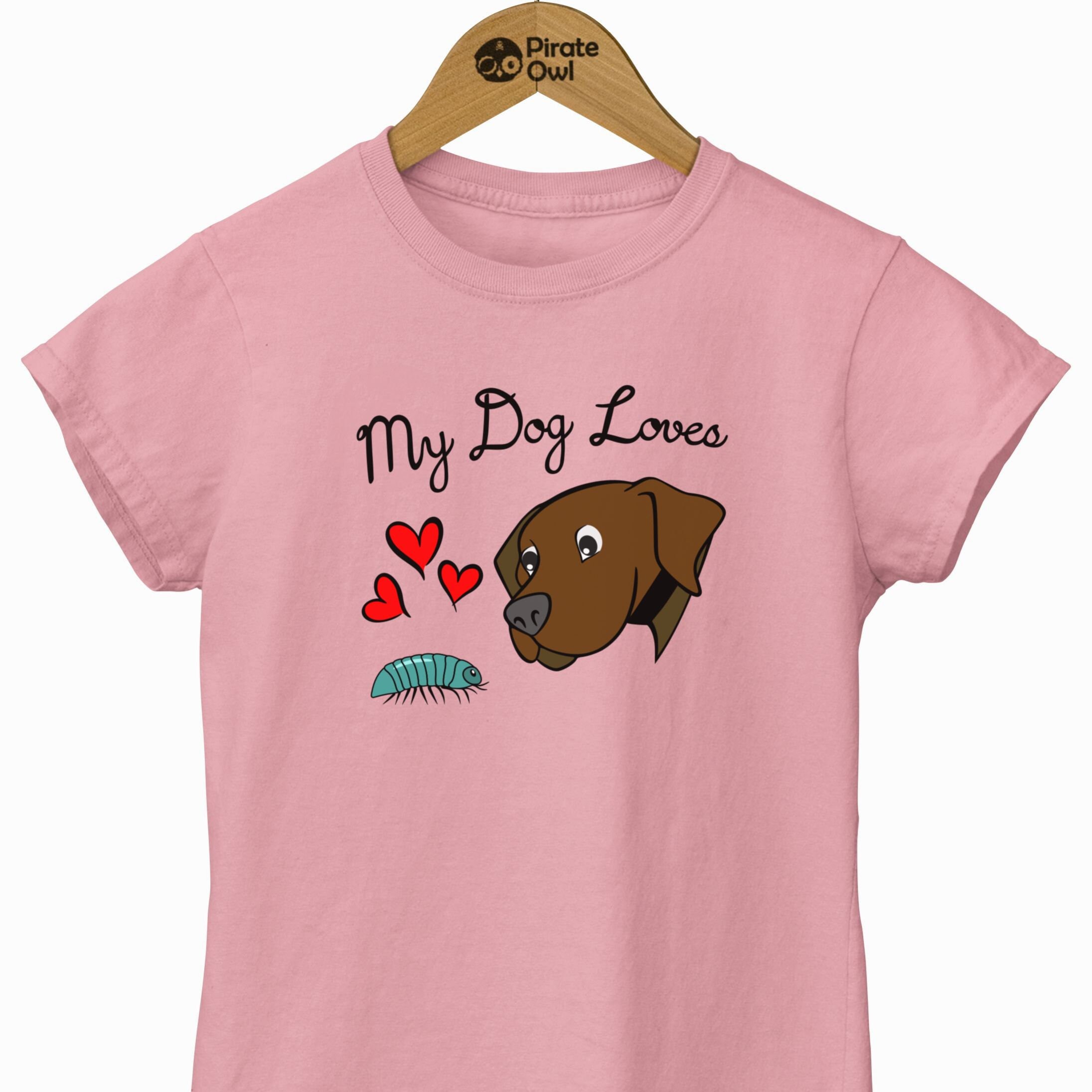 My Dog Loves Roly Poly T-shirt, Cute Brown Lab Shirt, Cute Roly Poly ...