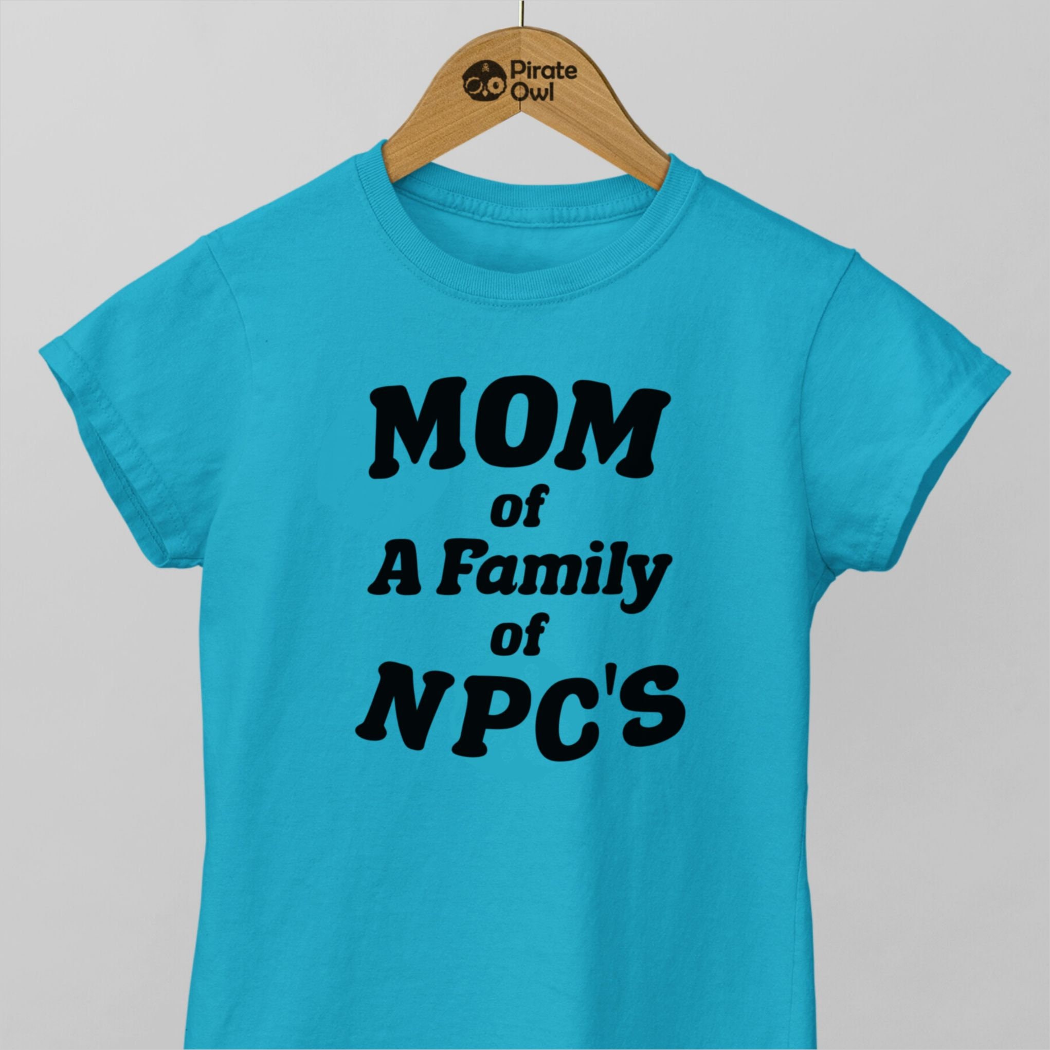 Funny Mom Gamer Shirt, Mother Video Game T-shirt, Mom of a Family of ...